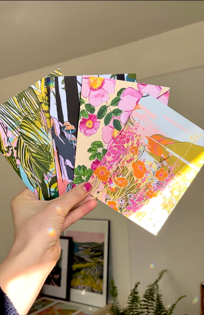 Wild Rose Card – Lizz Miles